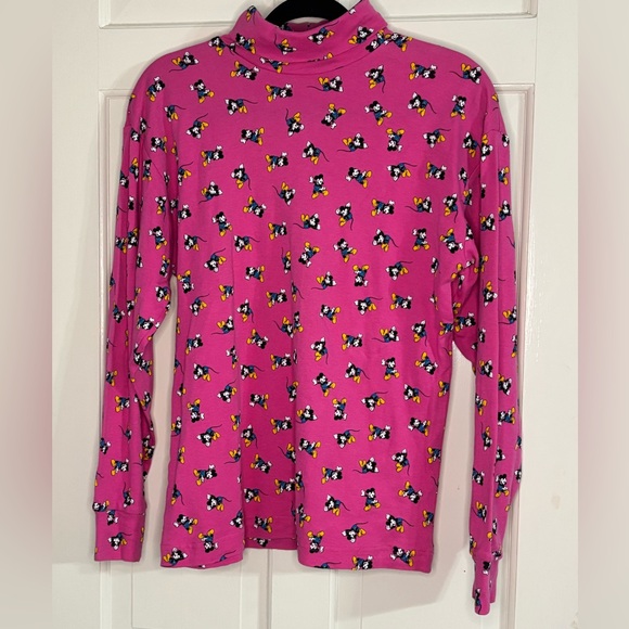 mickey & co | Tops | Vintage Disney Mickey Co Pink Long Sleeve Mickey ...
